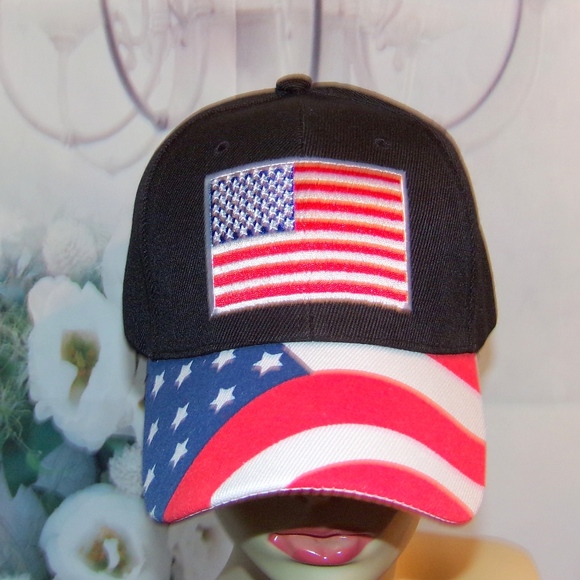 Fashion Headwear | Accessories | Usa American Flag Patriotic Baseball ...